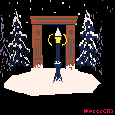 The Lantern and the Wardrobe [picoCAD] by tarkovsky