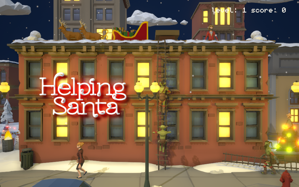 Helping Santa by stfm