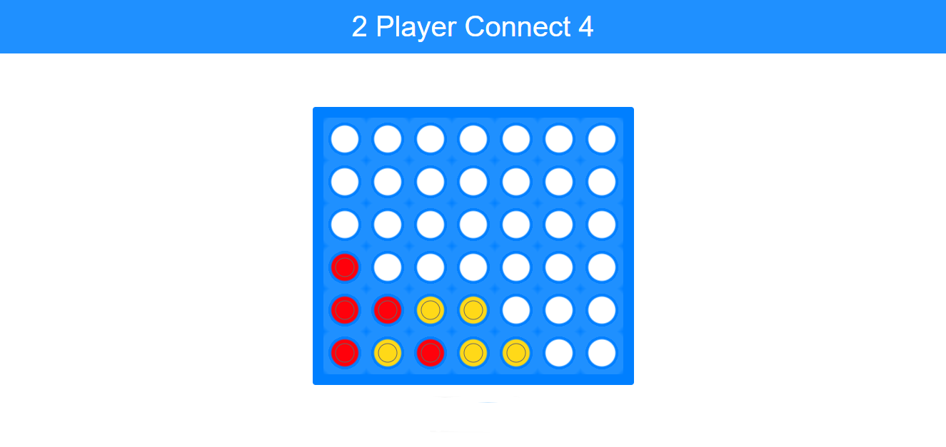 2 Player Connect 4 by Angelo