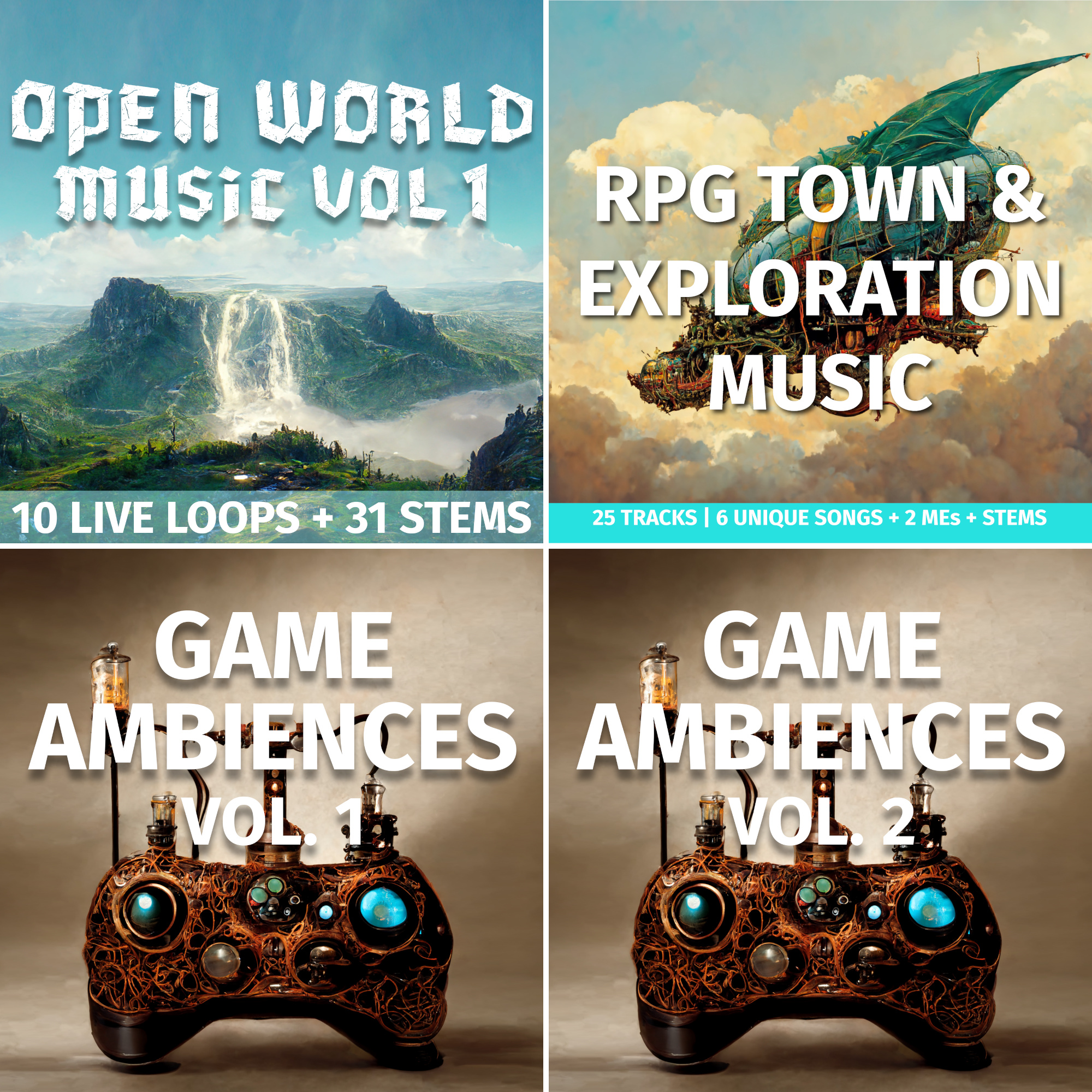 RPG Music Kit by Andrew Goodwin