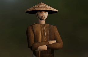 PSX Style Villager Man Character by MCSTEEG