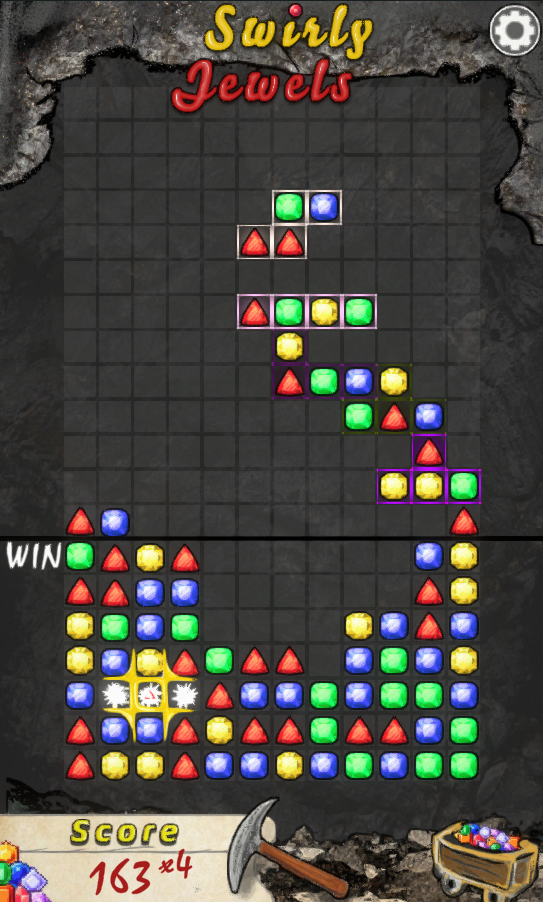 Swirly Jewels by Gummibot