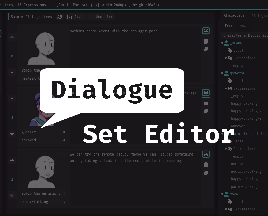 Dialogue Set Editor by ん.