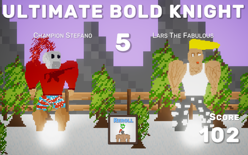 Ultimate Bold Knight by BRUHJAMMER for 1-Button Jam 2022 - itch.io
