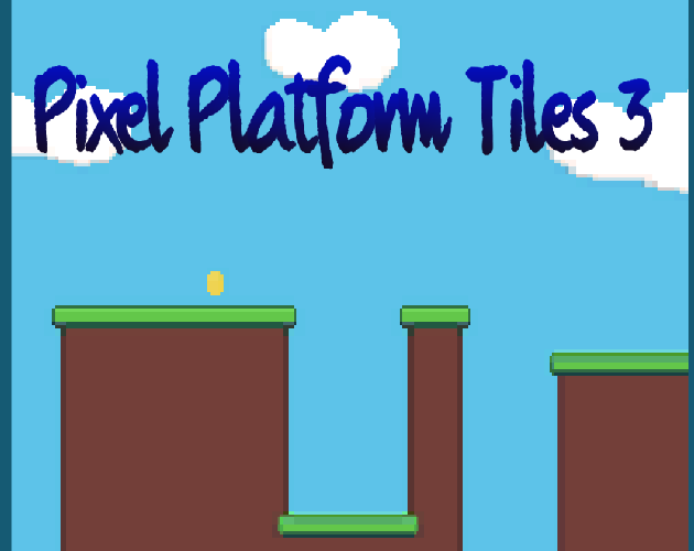 Pixel Platform Tiles 3 by Joao9396