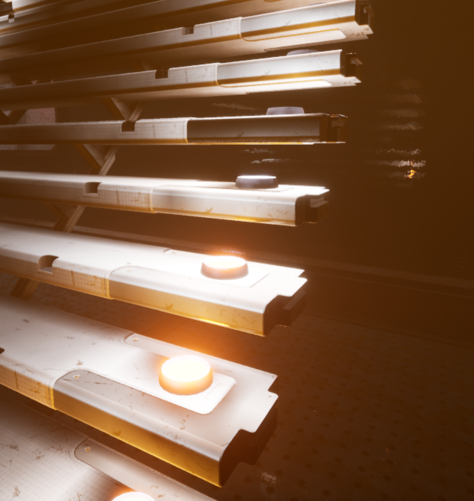 3D Floor Light Model and Textures by kingdomfantasy6