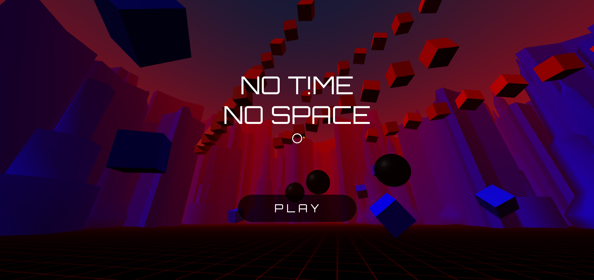 NO T!ME NO SPACE by RedMagicBlue