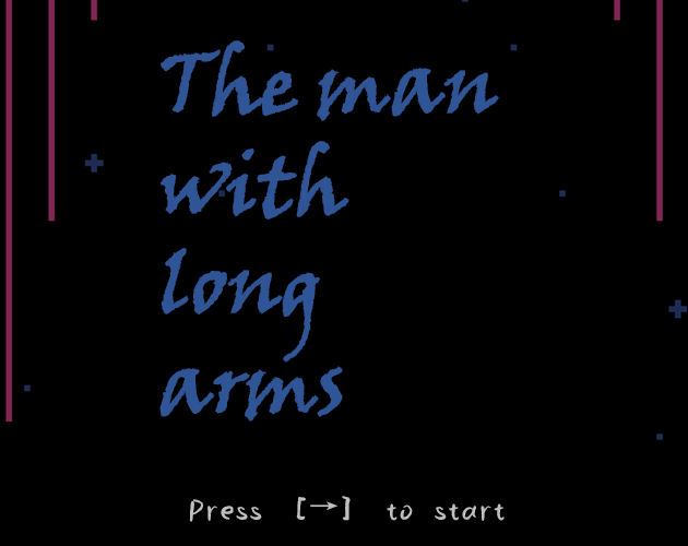 Man with long arms by zhuoyou