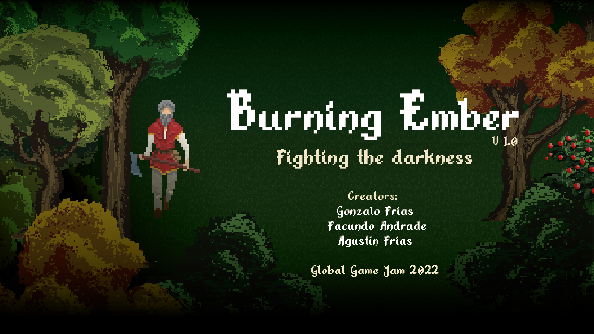 Burning Ember - Fighting the darkness by Gonzalo Frias, Facu_Andrade, agusfsalta