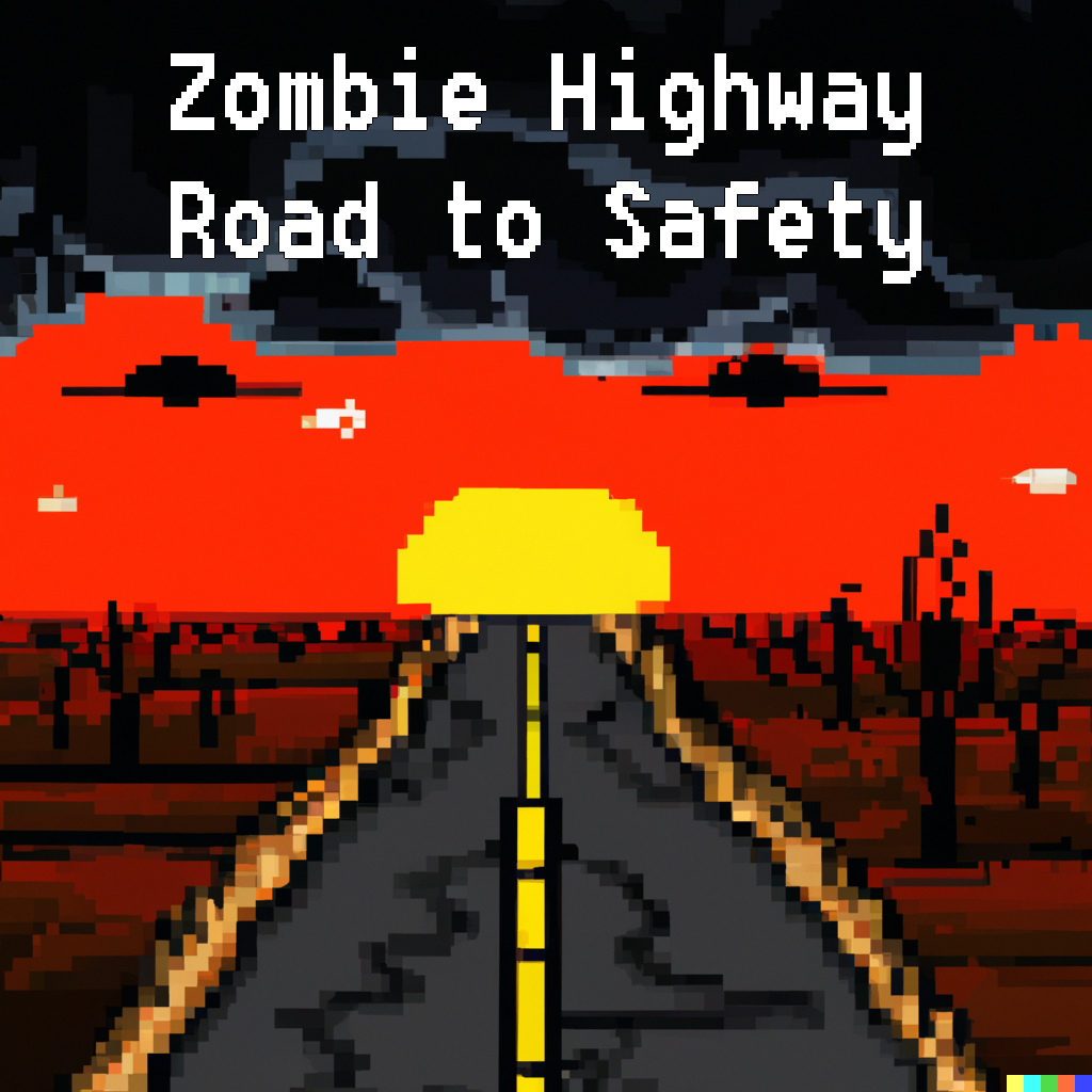 Zombie Highway : Road to Safety by legentil42