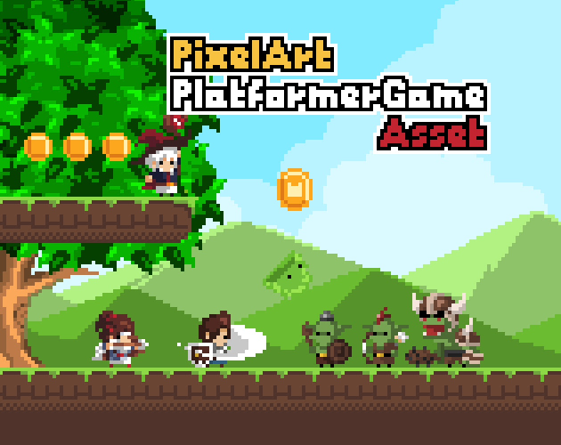 Additional Units!! - Pixel Art Assets for Platformer Game by kokoko3000