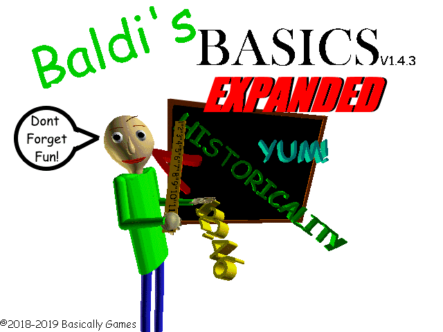 Baldi's Basics Expanded by FlyingDaBest