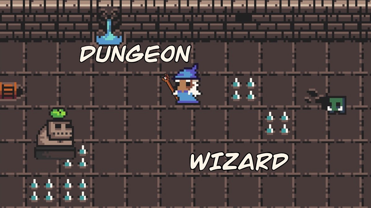 Dungeon Wizard by cryodensity
