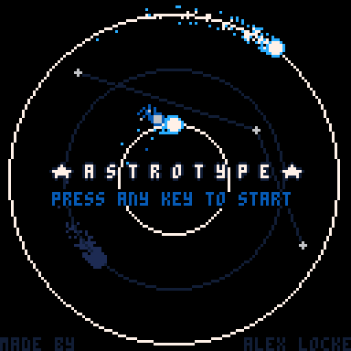 Astro Type by alexhlocke