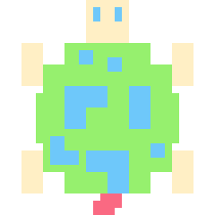 Space turtle by Gleefre