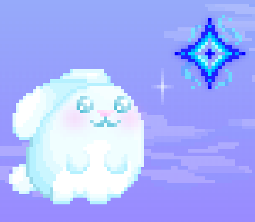 Hopping Over It - With a Cute Bunny by joni.helen, ephemeris