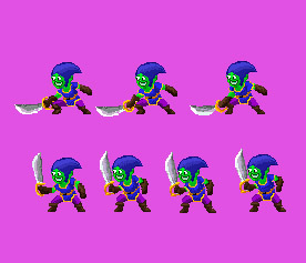 Goblin Sprites Version Two by Tiago Melo