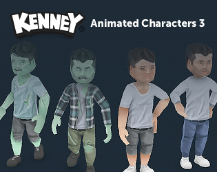Animated Characters 3 by Kenney (Assets)