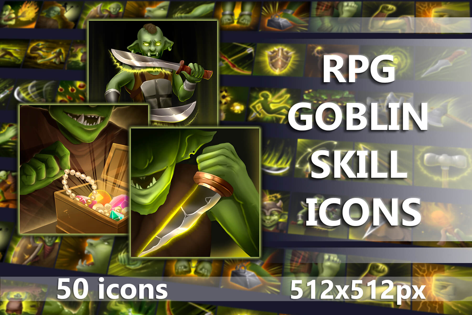 RPG Goblin Skills by Free Game Assets (GUI, Sprite, Tilesets)
