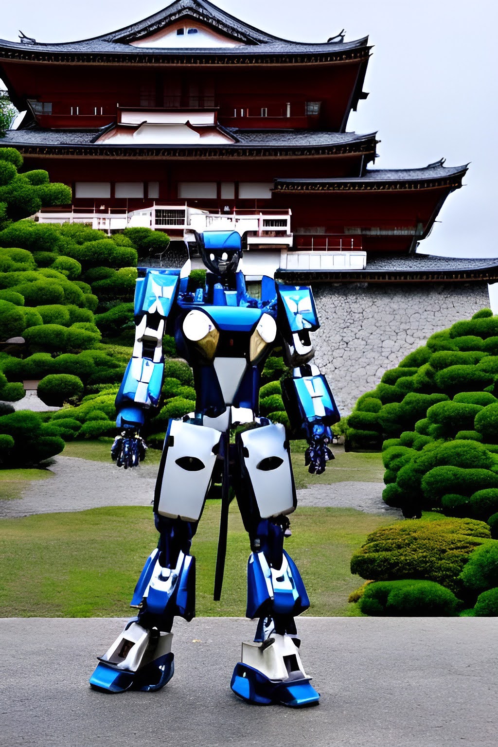 Mystical Ninjas and Kabuki Robots by Valdemar_Guerra