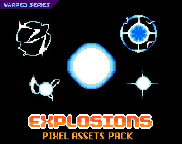 Warped Explosion Pack 4 by ansimuz