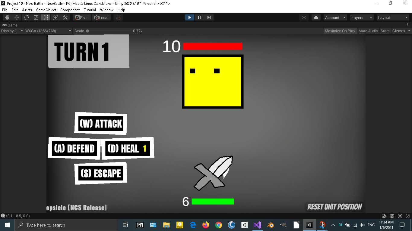 Unity Project 10 - New Battle by XiaFanVTB