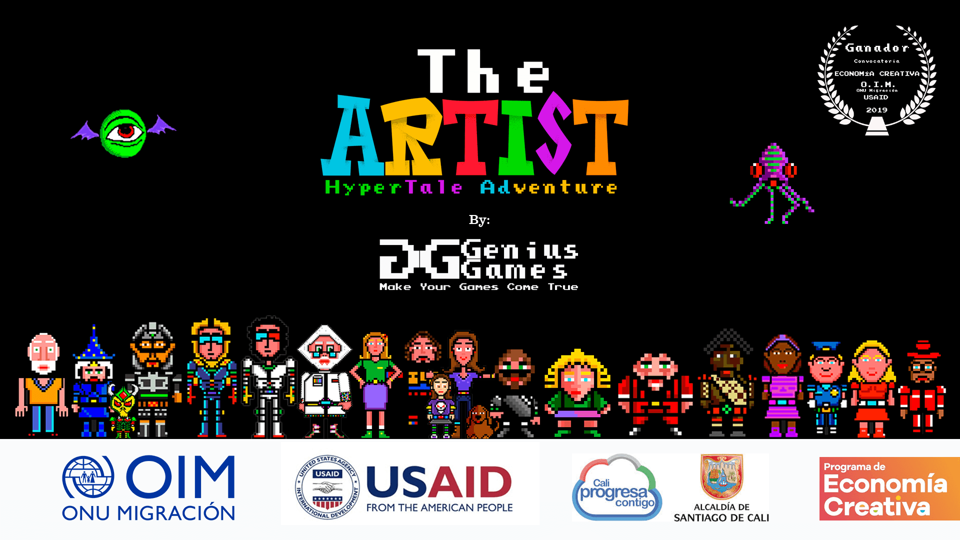 The Artist Hypertale Adventure by Genius Games Latinoamérica