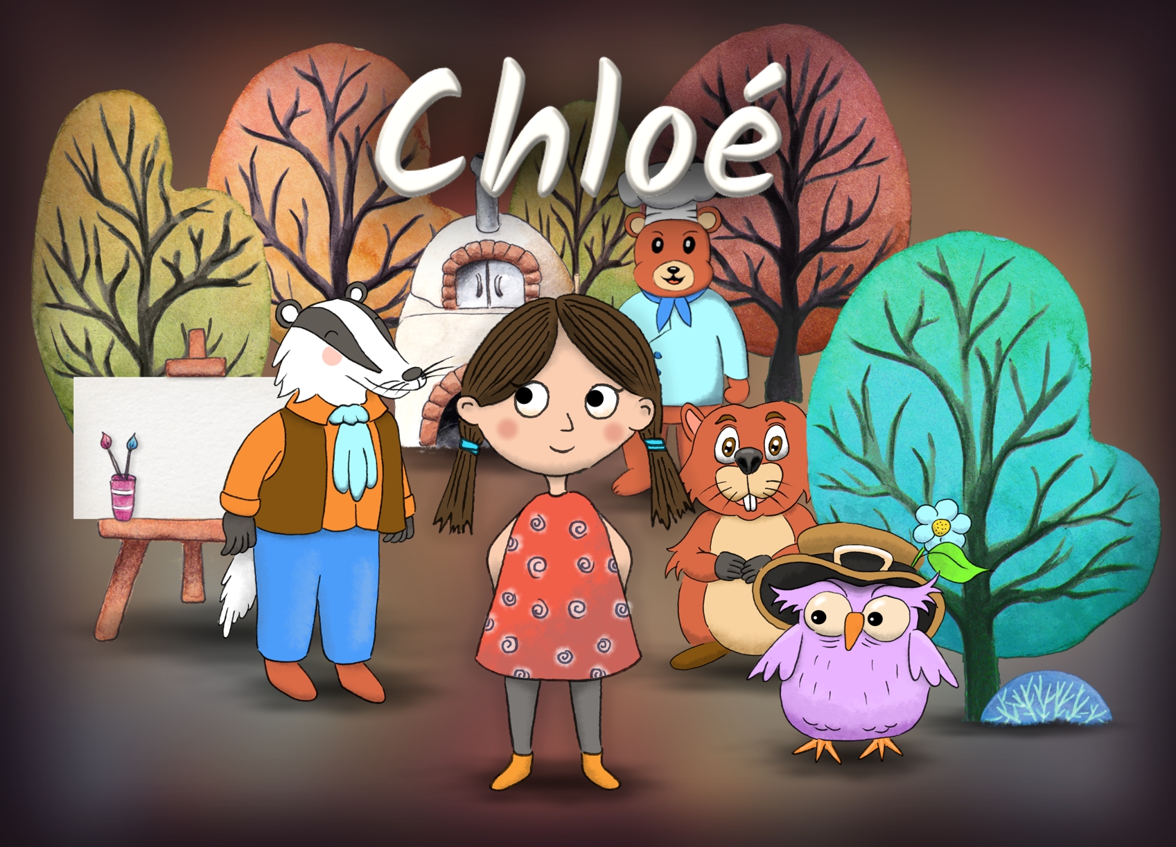 Chloé and the Forest Dwellers by flavedogame, Humane Tiger, Isabel Woodings