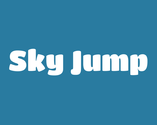 Sky Jump by jeremyb for Game Off 2022 - itch.io