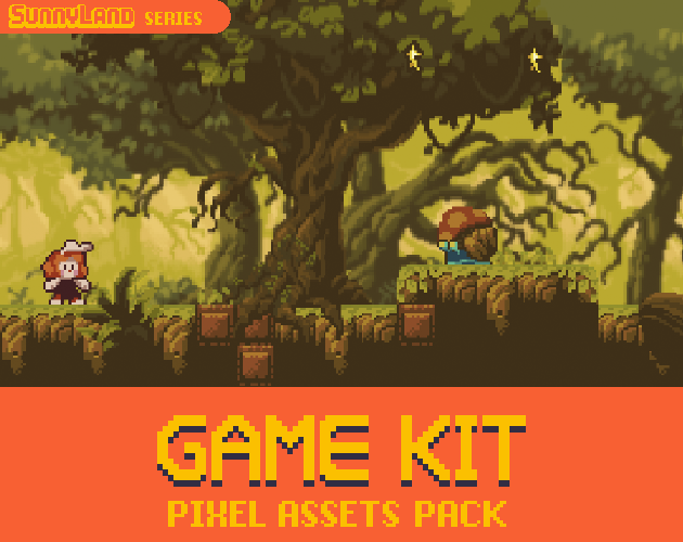 SunnyLand Forest by ansimuz