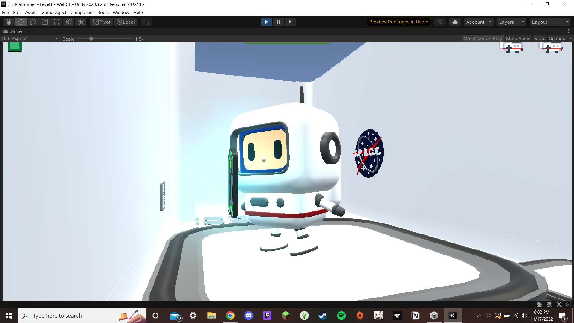 3D Platformer by kristinamalkowski