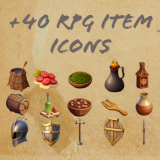 RPG Item Icons FREE 45+ by Sloyserg