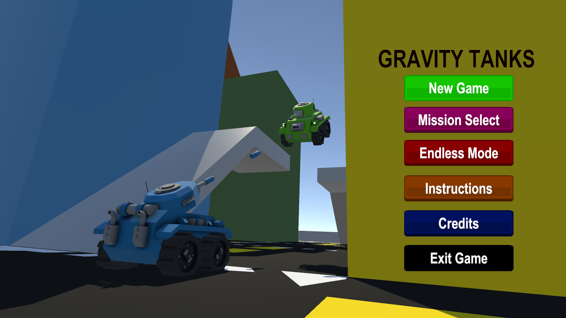 Gravity Tanks by Joshua Ellis