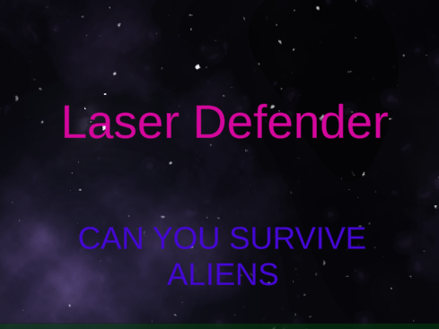 Laser Defender by numanjaved