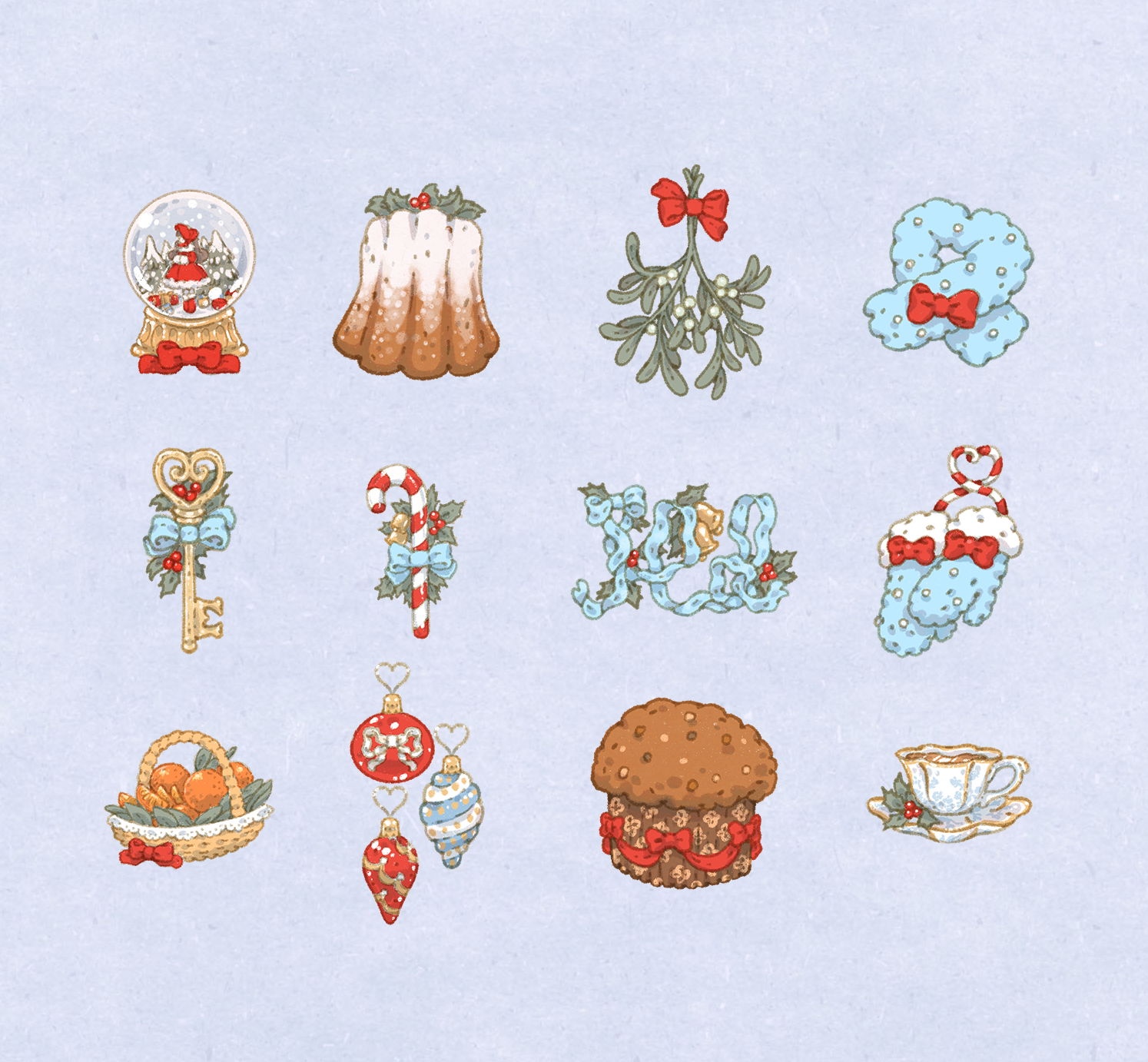 Winter ILD Stickers 2022 by Erikari