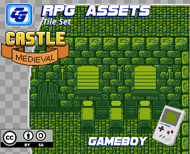 RPG Asset Tile Set 'Catsle' 2 GB by chasersgaming