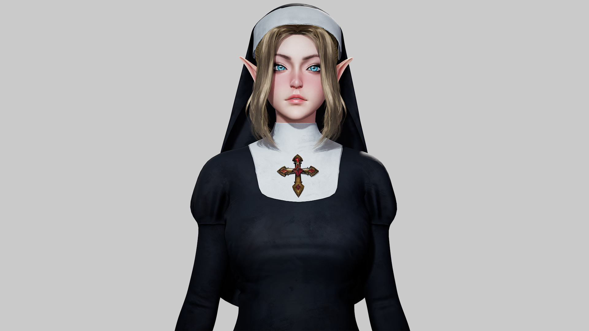Ida Faber Girl 3 - Nun by Lil Husky VR
