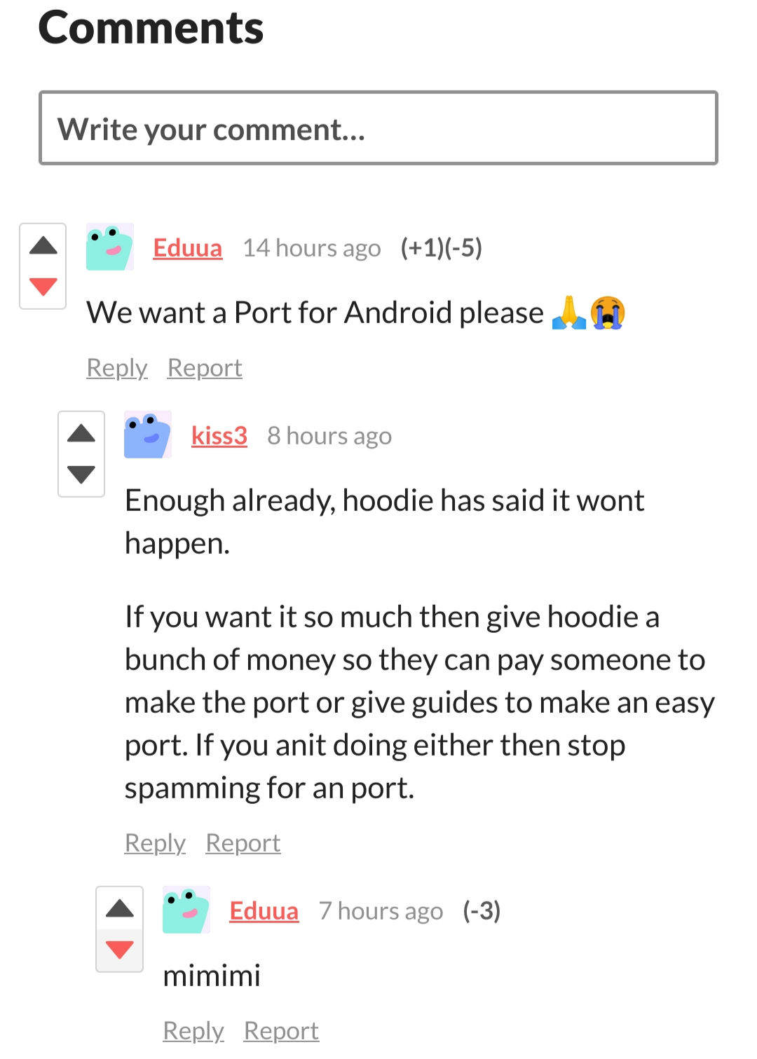 Comments 1814 to 1775 of 2281 - Futaken Valley by Mofu