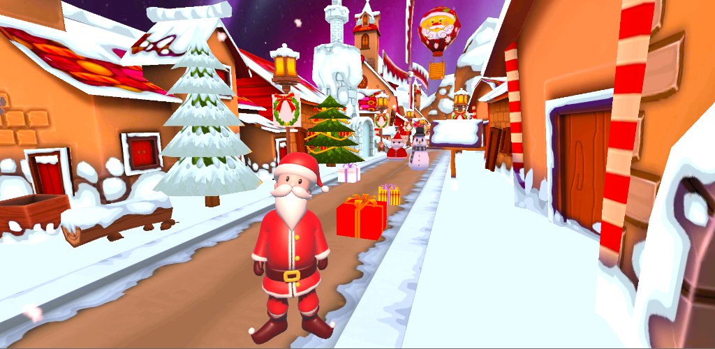 santa runner (android) by zeklat games