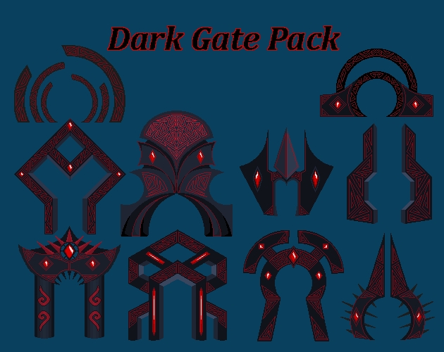 Dark Gate Pack by CreativeKind
