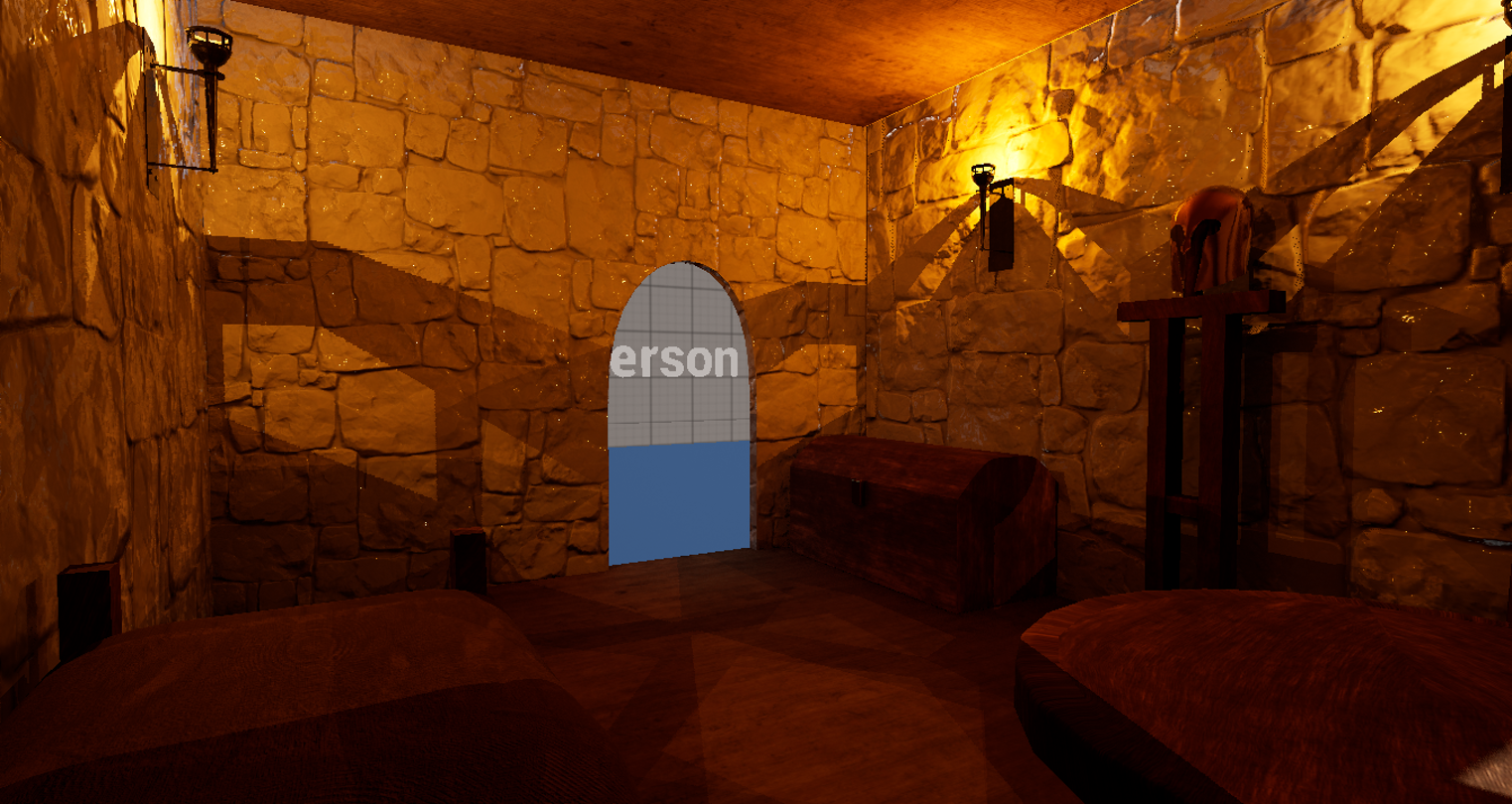 medieval guardroom by Icychopstix