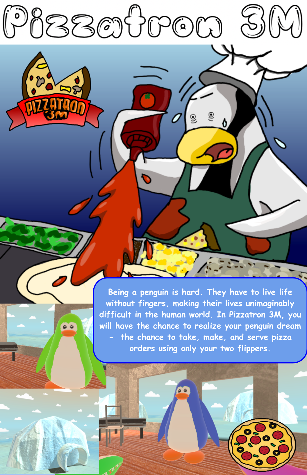 Pizzatron 3M by SeniorYearGames