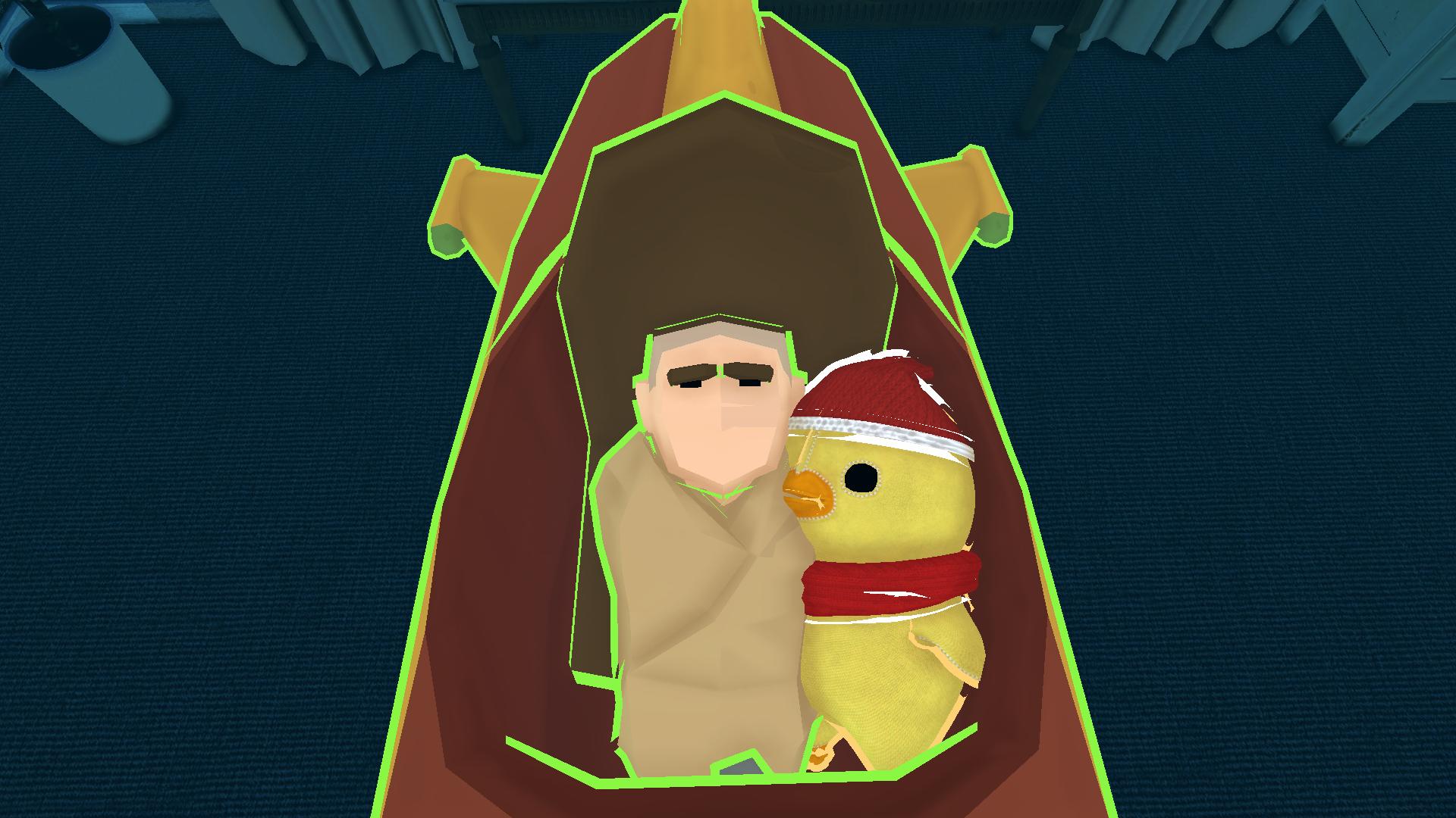 Plushie returns home by Unshackled-Games, K13n