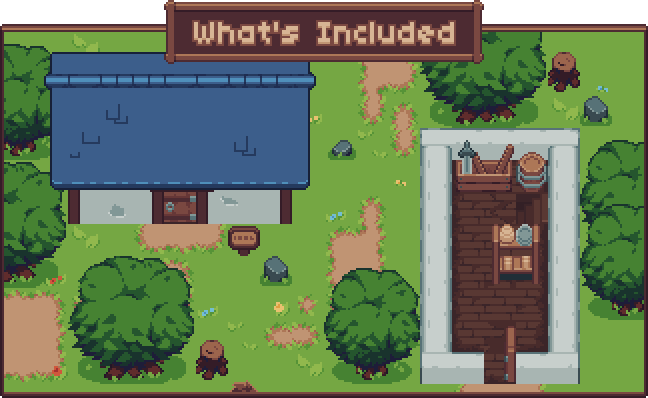 Reverie Top-Down RPG Asset Pack by Michael Lamore