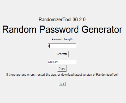 Random Password Generator (RandomizerTool) by Generator Studios Random Password Generator (RandomizerTool) by Generator Studios