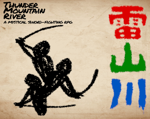 Thunder Mountain River - A Mystical Sword-fighting TTRPG by geevs