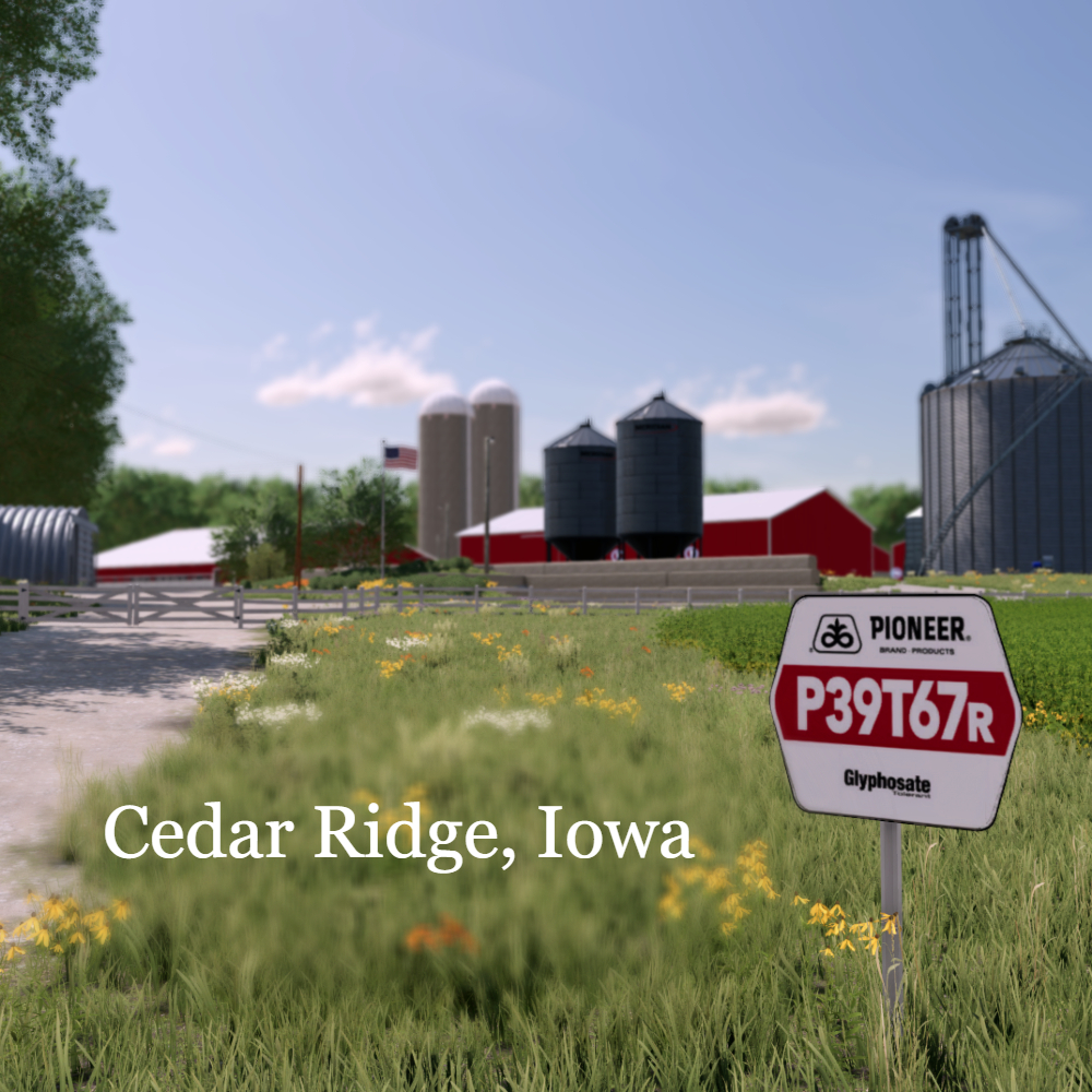 WIP - Cedar Ridge, Iowa - FS22 by wademitch Modding And Edits
