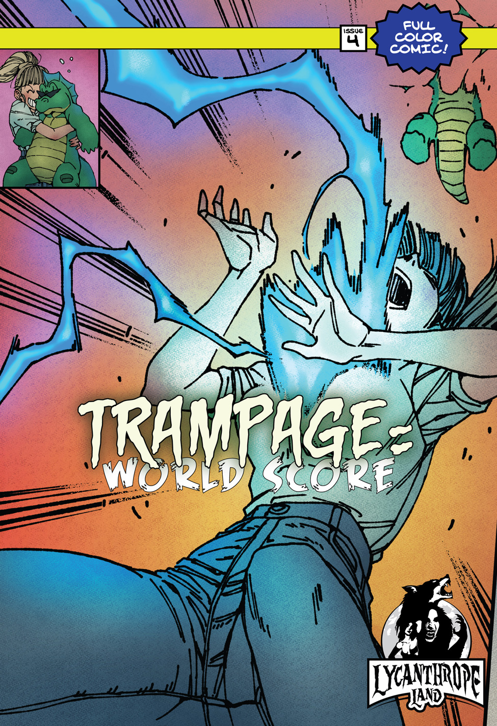 LycanthropeLand Unrelated Comic 004 - Trampage: World Score by Lycanthrope Land
