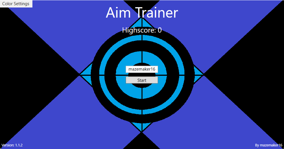Aim Trainer by mazemaker16