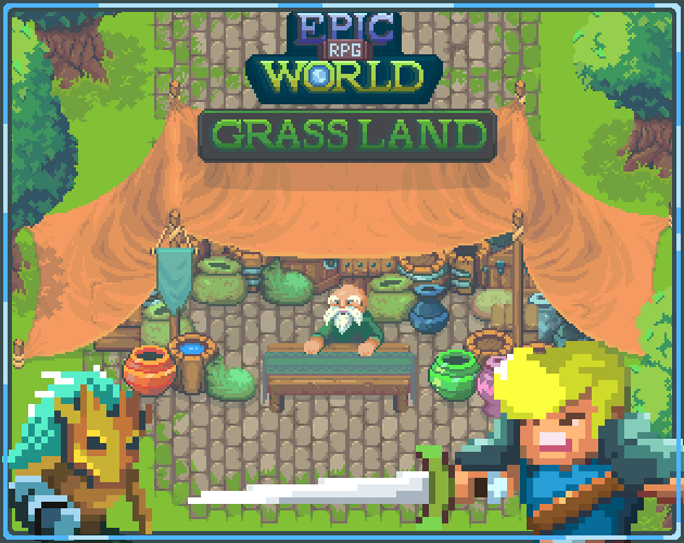 New Tiled sample map and improvements - Epic RPG World Pack - Grass ...